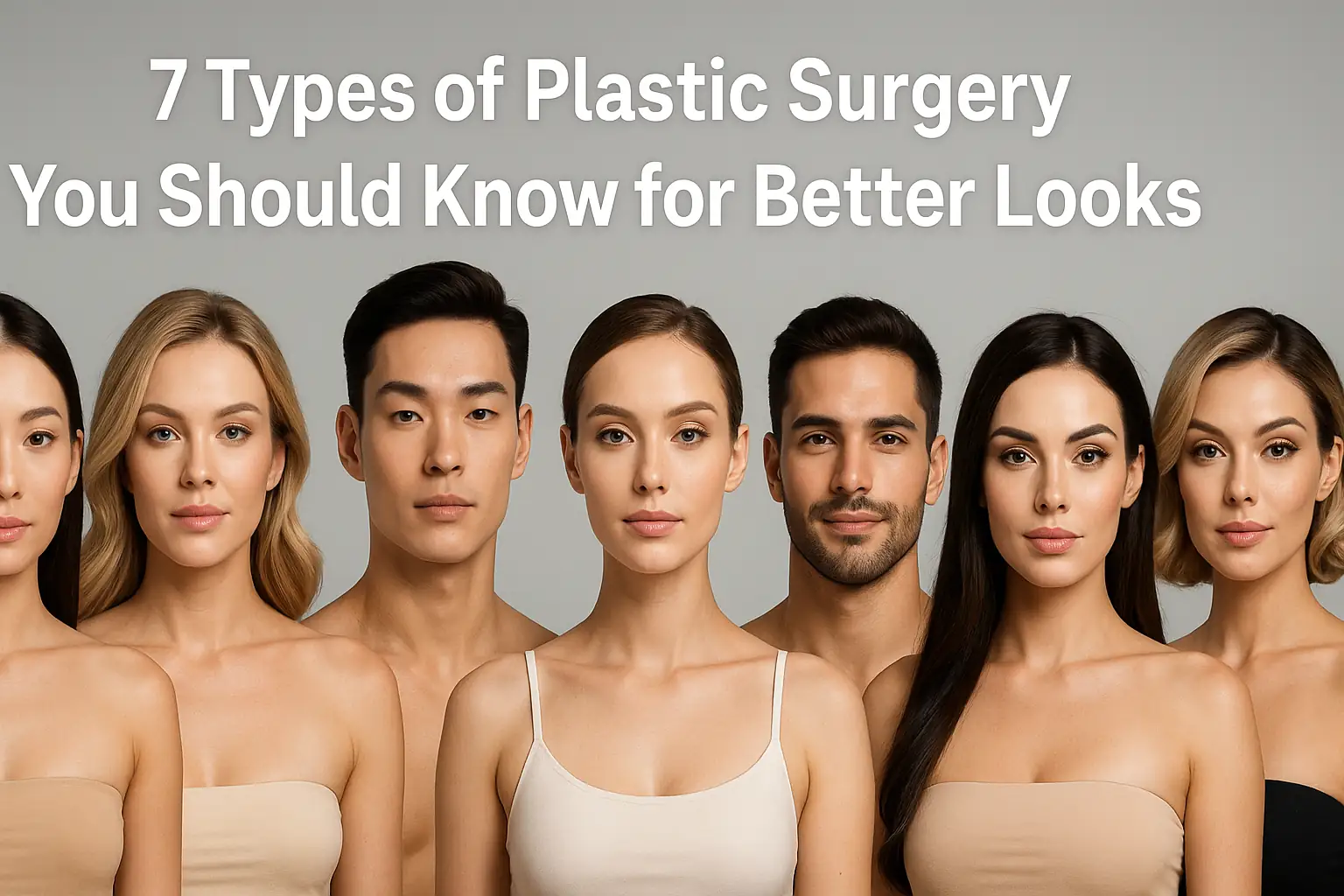 7 Types Of Plastic Surgery You Should Know For Better Looks