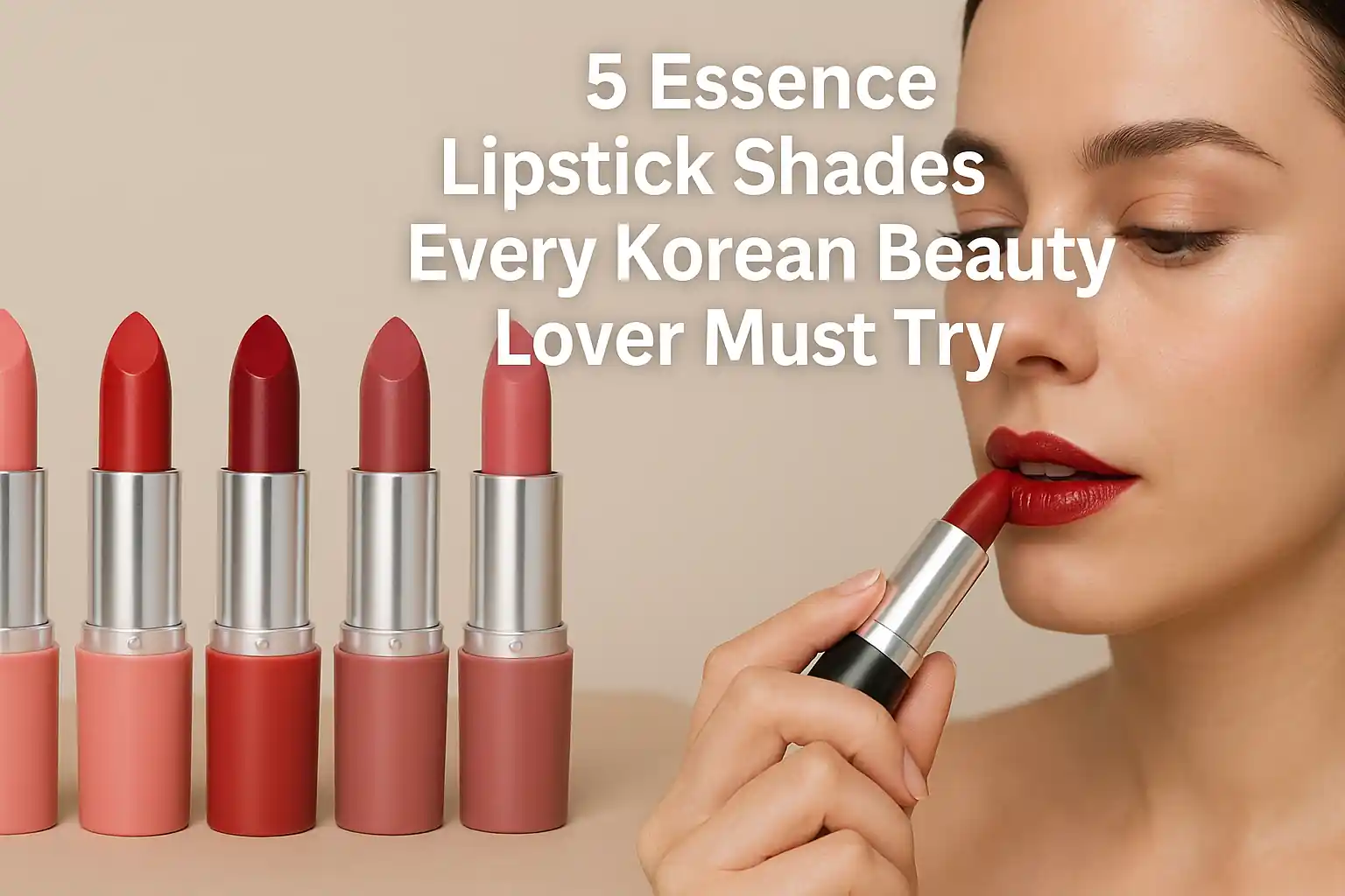 5 Essence Lipstick Shades Every Korean Beauty Lover Must Try